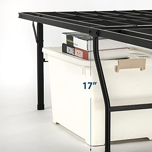 ZINUS SmartBase Heavy Duty Mattress Foundation / 18 Inch Metal Platform Bed Frame / No Box Spring Needed / Sturdy Steel Frame / Underbed Storage, Twin