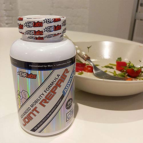 EHPLabs Joint Repair Mobility Support for Men (60 Capsules) Skin Care Antioxidant, Healthy Bone Structure, Target Lower Back, Knee and Hip Pain - 30 Servings