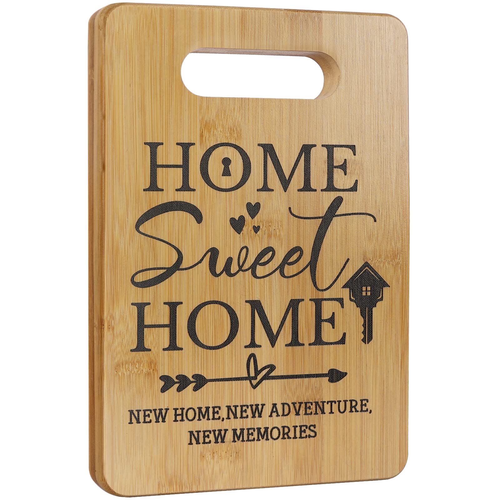 House Warming Gifts for New Home Bamboo Cutting Board Kitchen Housewarming Gift New Home Gifts for First Home New House Apartment Chopping Board Gift for Couple