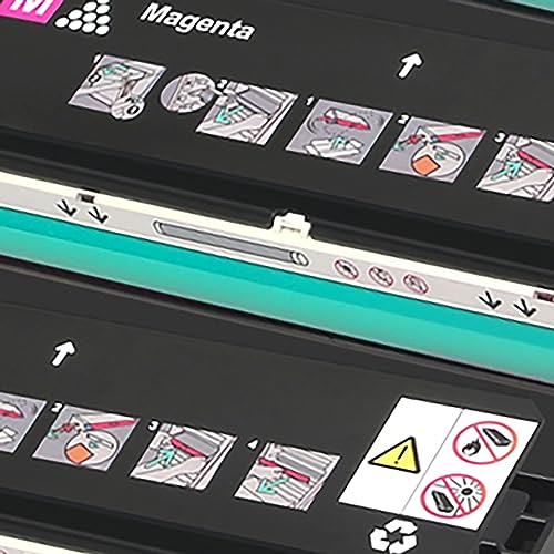 SAIDING Remanufactured Toner Cartridges Replacement for Xerox 6180 113R00726 113R00723 113R00724 113R00725 to Use with 6180N 6180DN 6180MFP-D 6180MFP-N Printer