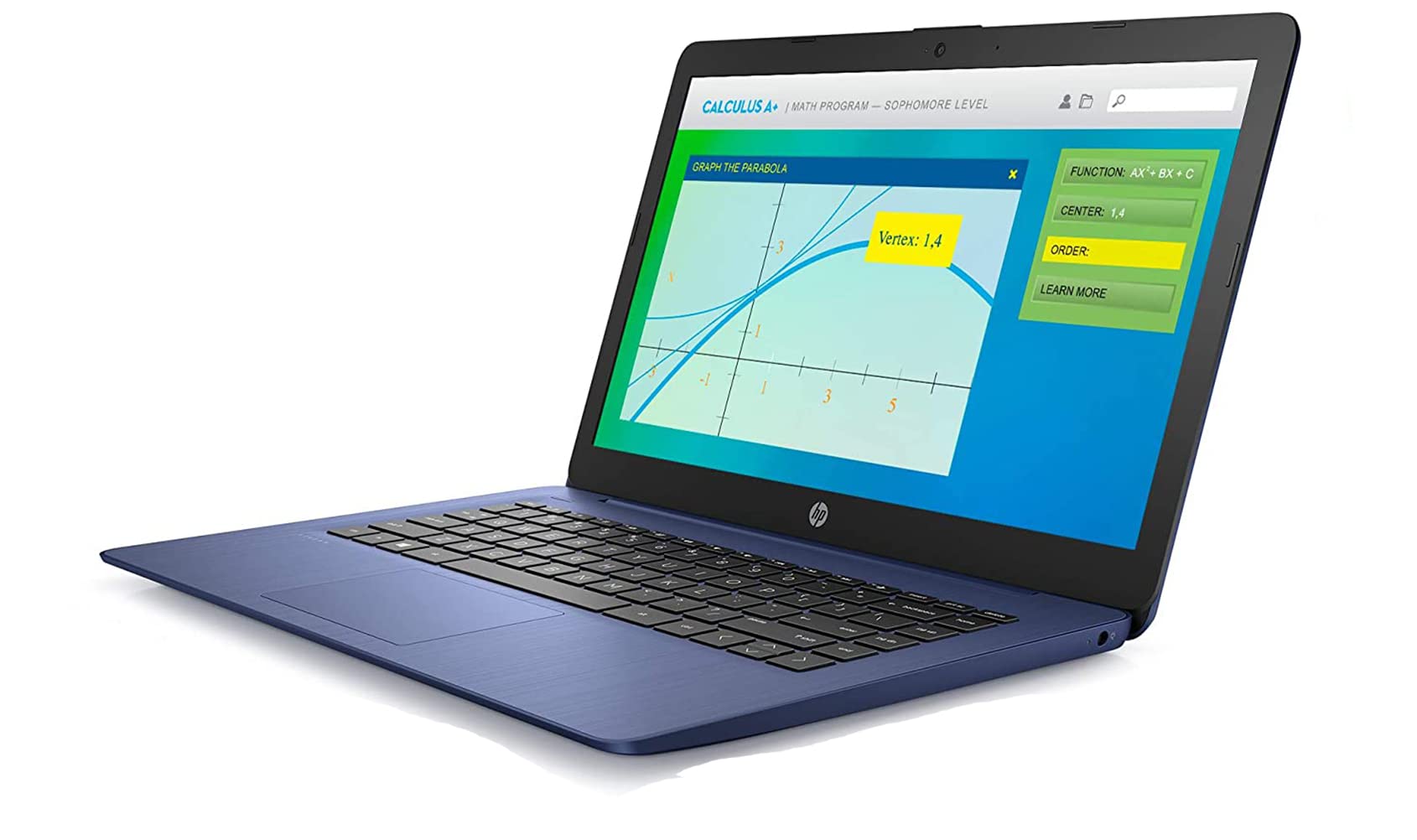 HP 14.0" HD IPS Laptop, Intel Celeron N4020, 4GB RAM, 64GB eMMC Storage, Intel UHD Graphics 600, Wi-Fi 5, Bluetooth 5, Windows 11, Bundle with JAWFOAL