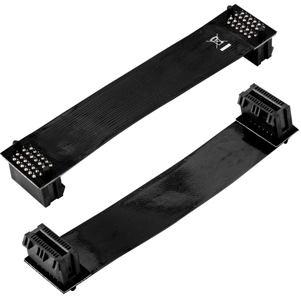 Flexible SLI Bridge 2 Way, 10cm 26pin Dual Graphic Card Connection Cable, Extreme High-Speed Technology GPU Cable for NVIDIA Graphic Card, for ASUS MSI Gigabyte Graphics Cards