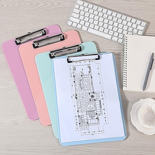 Mr. Pen- Plastic Clipboard, 12.5β x 9β, Cyan Blue, Clipboards for Kids & Adults, Clipboards Plastic, Clip Board, Teacher Clipboard, Kids Clipboard, Cute Clipboard, Plastic Clipboards