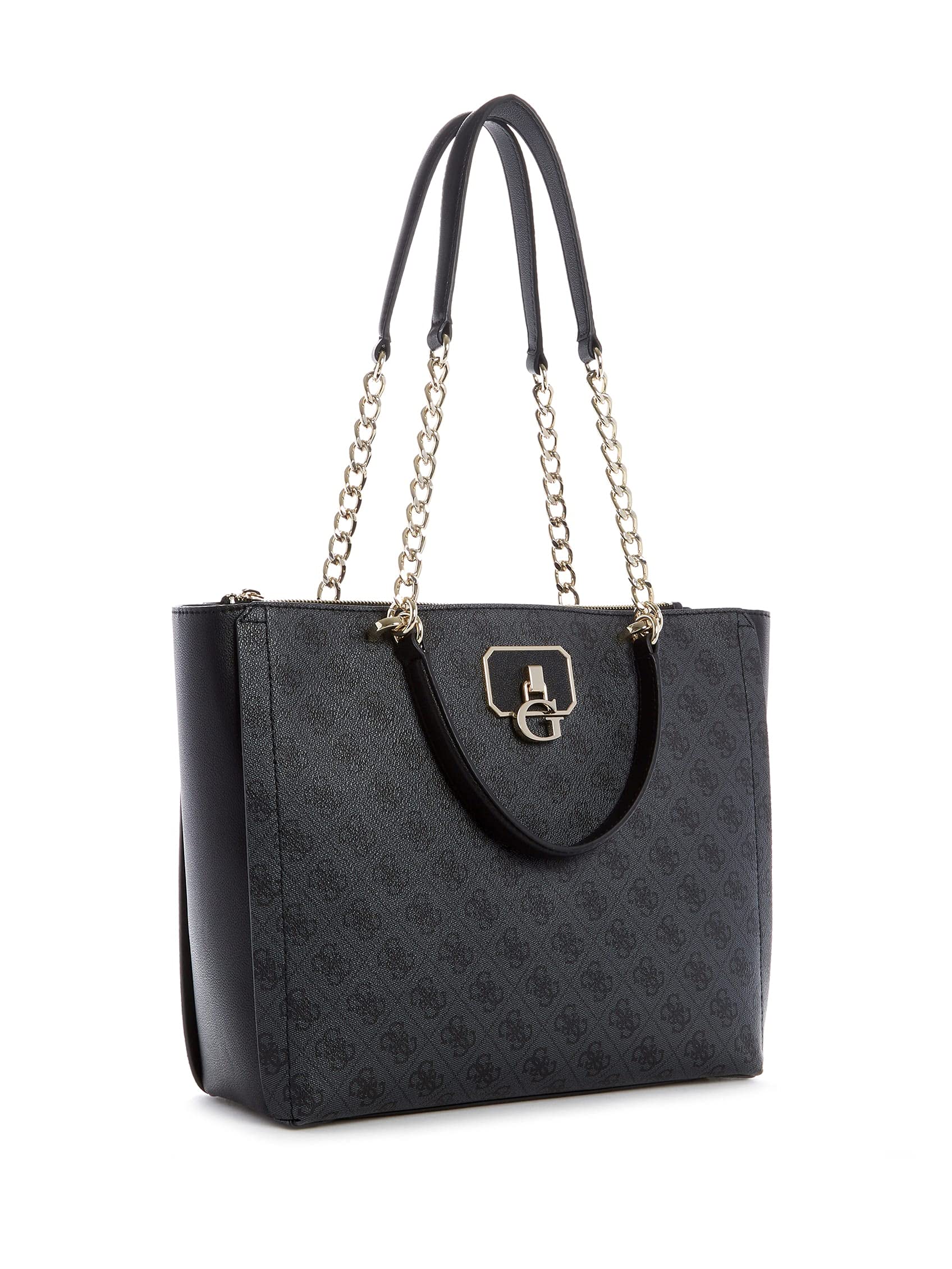 GUESS Alisa Society Tote, Coal