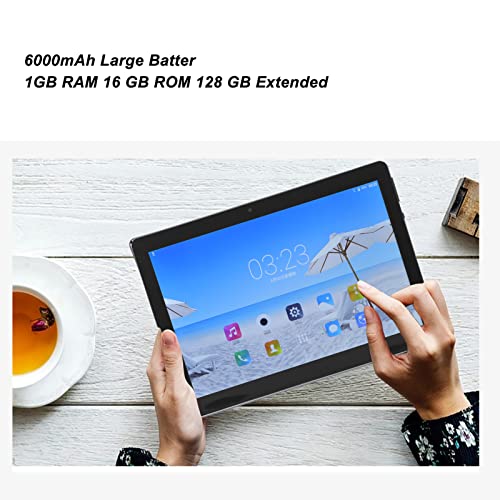 Pomya Tablet, 10.1 Inch 1280x800 IPS HD Display Tablet for Android 5.1, 1GB RAM 16GB ROM 8 Core PC Tablet, 3G Networks Calling Tablet for Daily Life