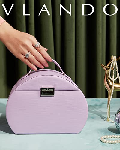 Vlando Princess Style Jewelry Box from Netherlands Design Team, Fabulous Girls Gift (Lavender)