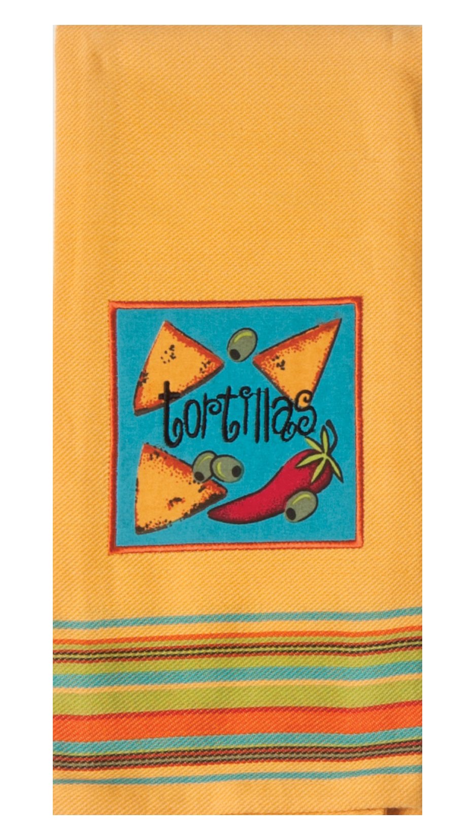 Kay Dee Designs Tortillas Applique Tea Towel