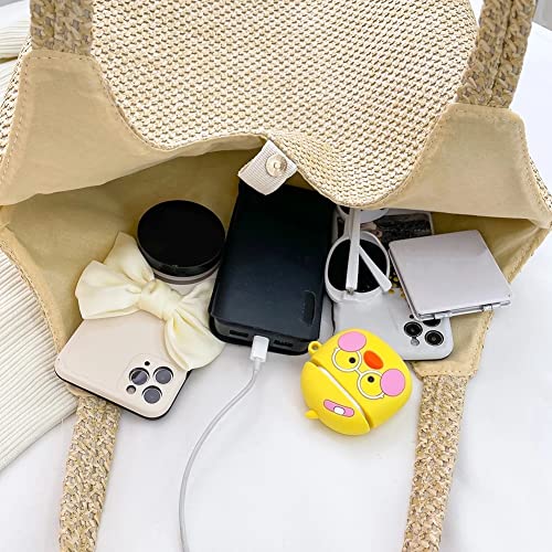 Handbags Summer Beach Bag for Women Straw Weave Shoulder Underarm Bag Large Tote (Color : A, Size : 42cm)