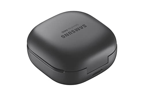 SAMSUNG Galaxy Buds Live, True Wireless Earbuds with Active Noise Cancelling, Microphone, Charging Case for Ear Buds, US Version, Onyx Black (Renewed)