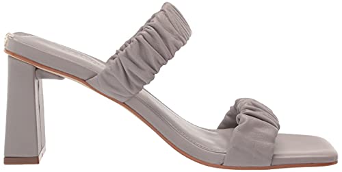 GUESS Women's Aindrea Heeled Sandal, Light Gray 050, 7