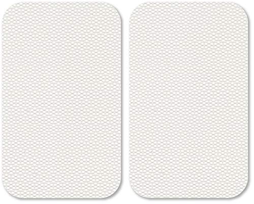 egrips 2pk Clear 2.13x3.5 54x89mm Rectangle, Universal Anti-Slip Grip Sticker for Mobile Phone Case, iPhone Galaxy Note Pixel, Not for Phone Sides or Curved Surfaces