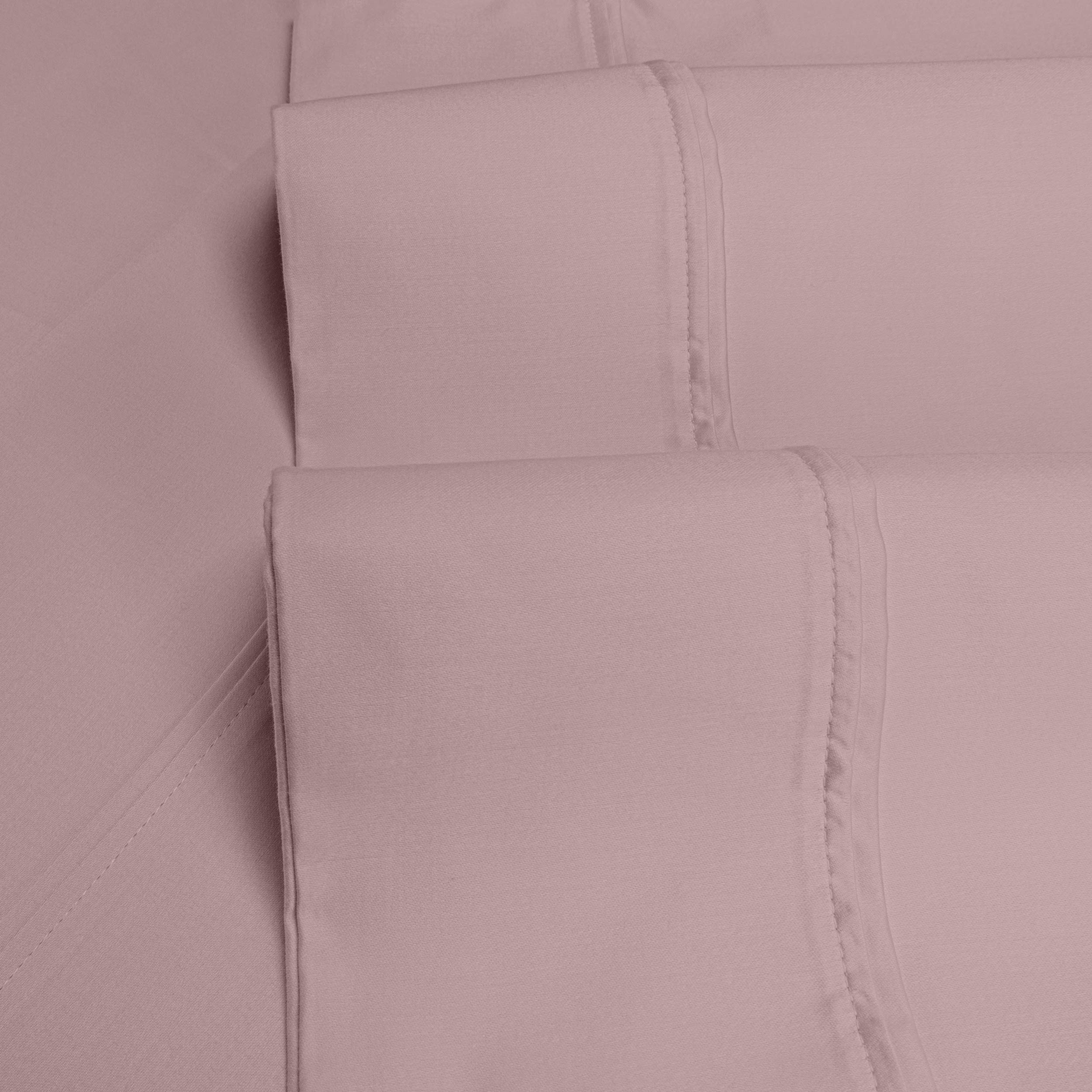 Egyptian Cotton Sheet Set - Premium 1200-Thread Count Egyptian Cotton Solid Queen Sheet Set with 18” Deep Pocket - Luxury High Thread Count Sheet Set, Queen Zephyr