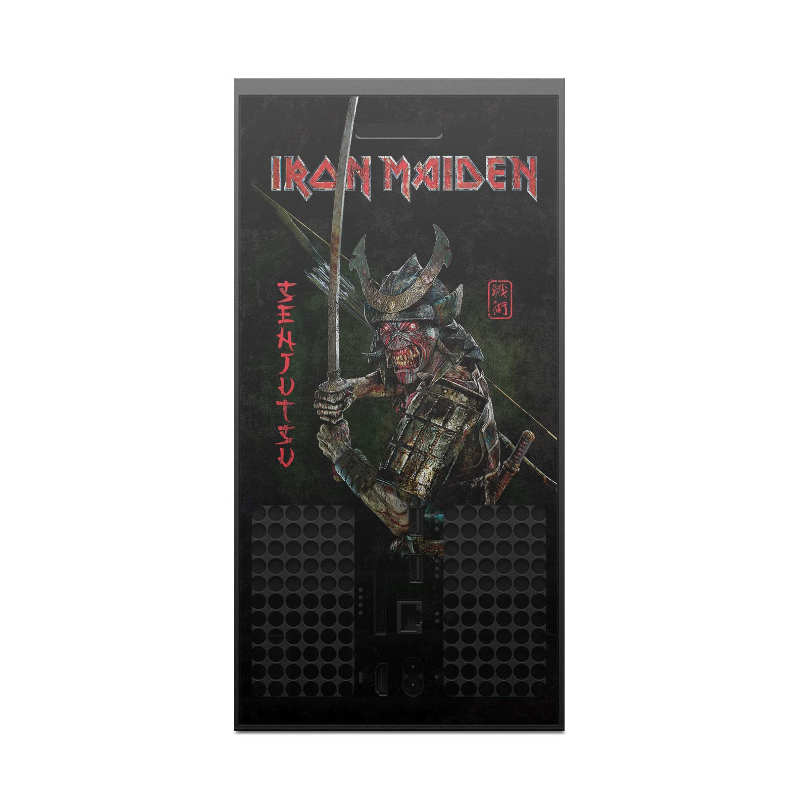 Head Case Designs Officially Licensed Iron Maiden Senjutsu Album Cover Graphic Art Vinyl Sticker Gaming Skin Decal Cover Compatible With Xbox Series X Console and Controller Bundle