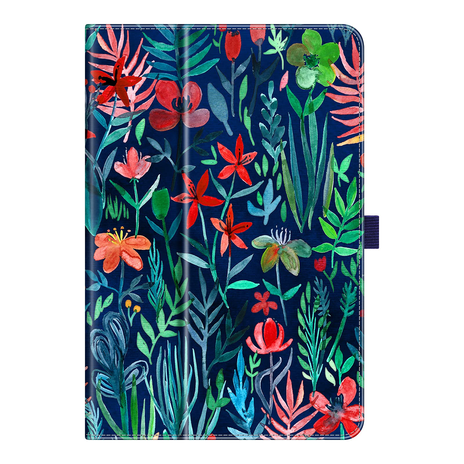Fintie Folio Case for All-New Amazon Fire HD 10 and 10 Plus Tablet (13th/11th Generation, 2023/2021 Release) 10.1" - Slim Fit Standing Cover with Auto Sleep/Wake, Jungle Night