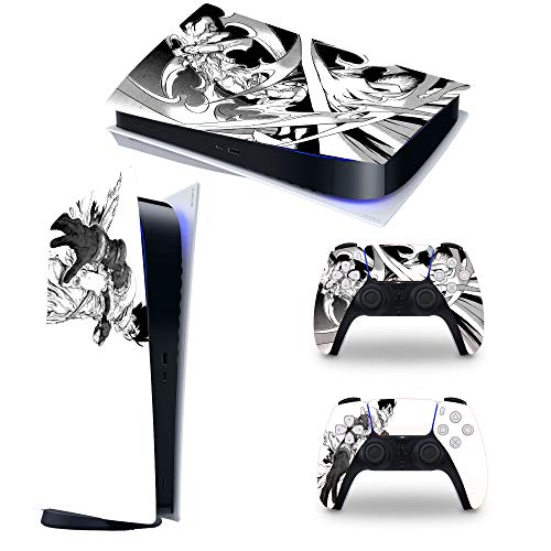 Gun Triple PS5 Standard Edition Console and Controller 5 Controller Skin Set - PlayStation 5 Vinyl