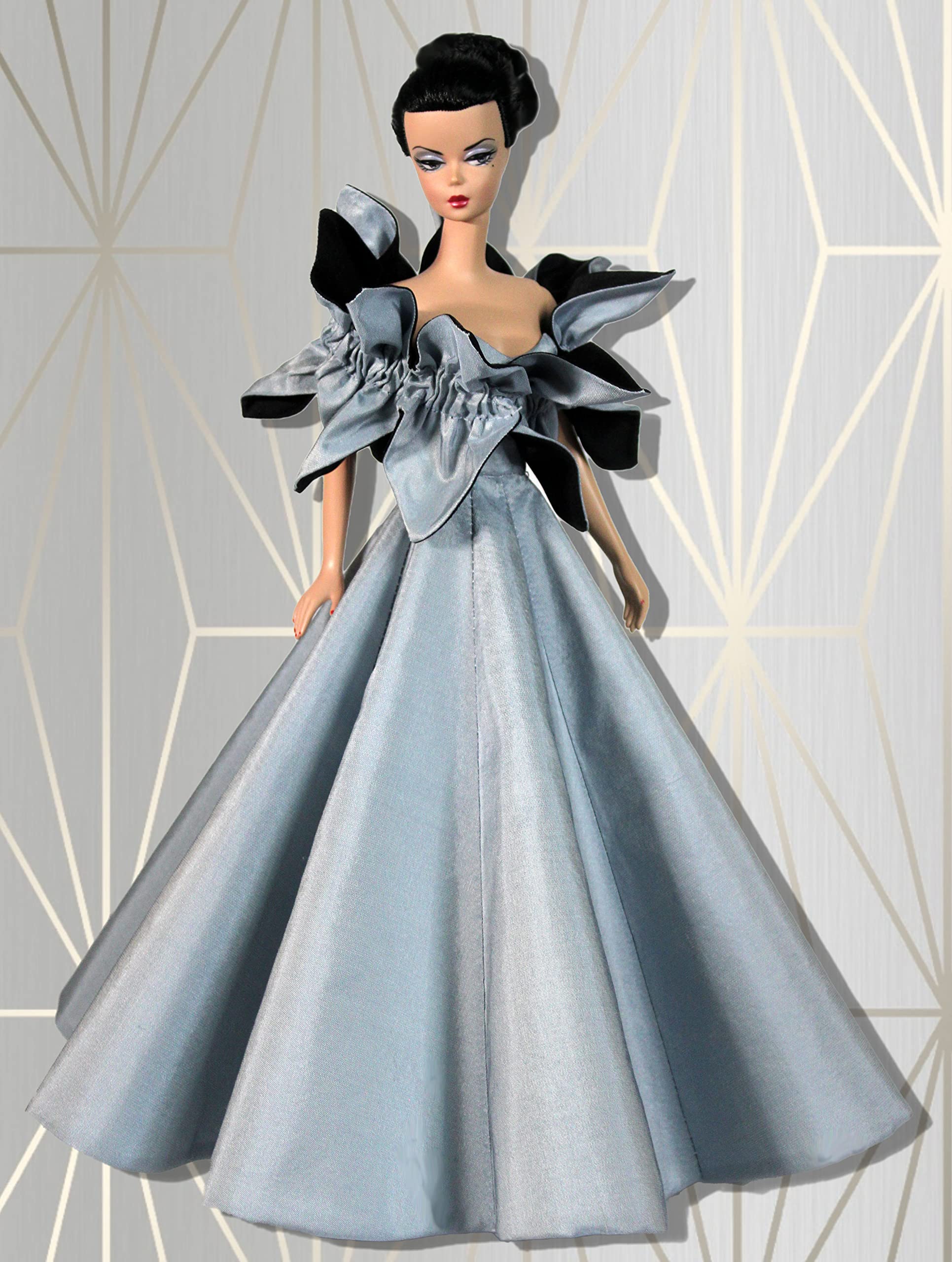 The Gala Doll Clothes Sewing Pattern for Silkstone Barbie Dolls Mattel