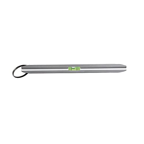 Klein Tools 9319RETT Level, 9-Inch Magnetic Aluminum Torpedo Level with 0/45/90 Degree Vials and V-groove, Tapered Nose