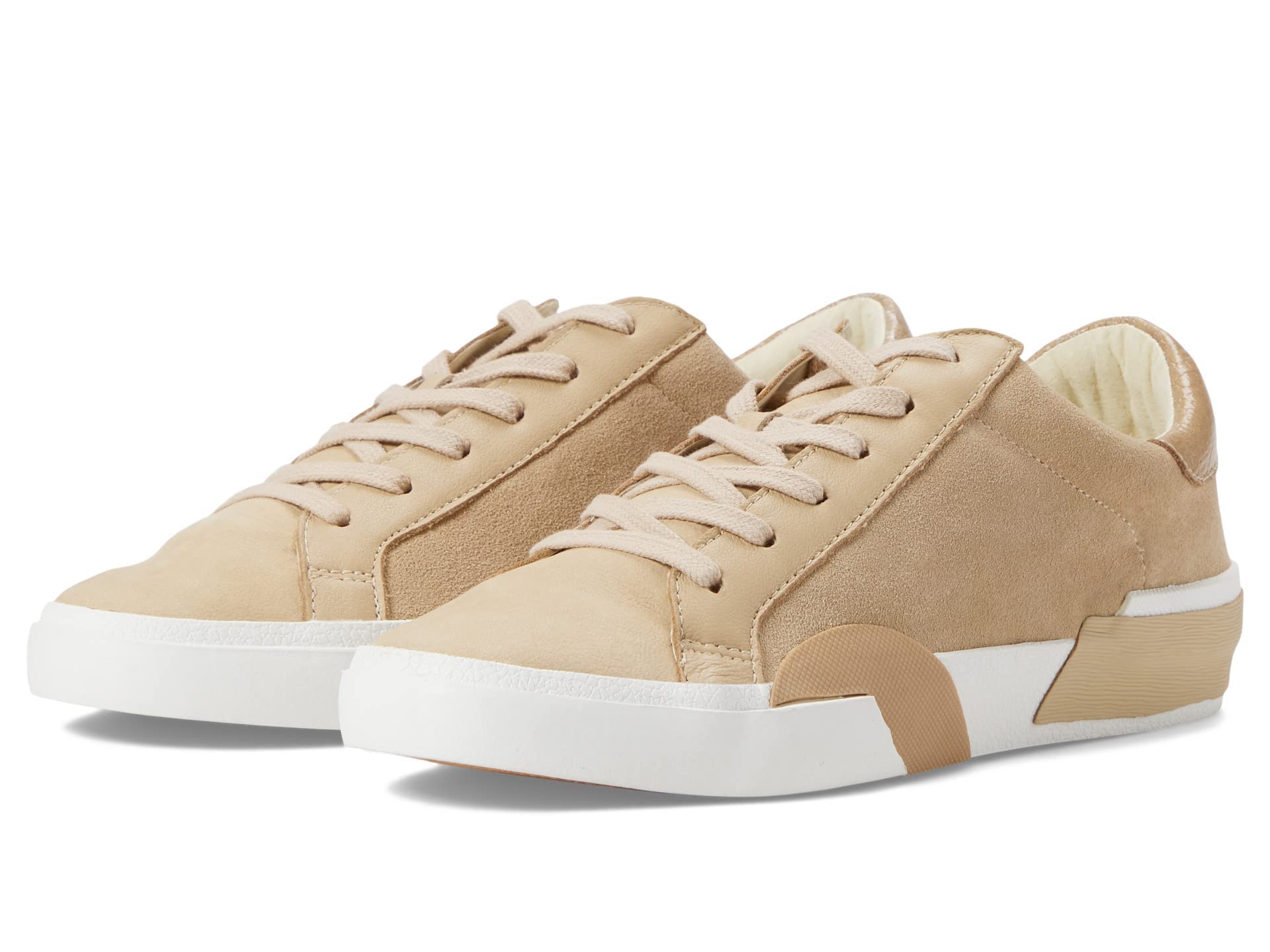 Dolce Vita Women's Zina Sneaker, Dune Multi Suede, 10