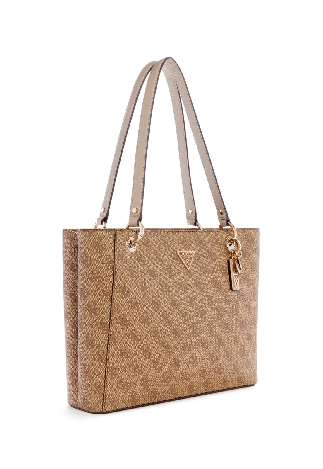 GUESS Noelle Noel Tote, Latte Logo