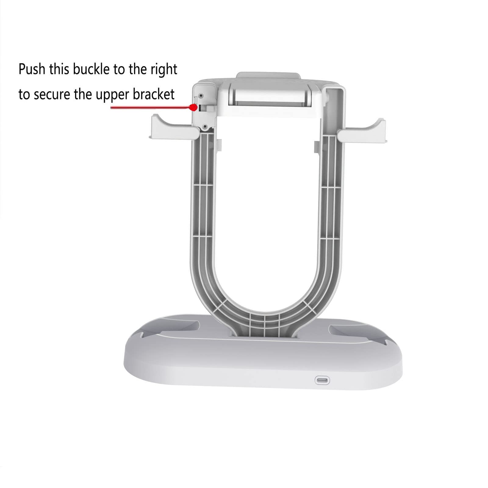 Handle Charging Base for PS VR2 Controller Charging Stand with Storage Glasses Holder for PSVR2 Controller Charging Dock Game Accessories