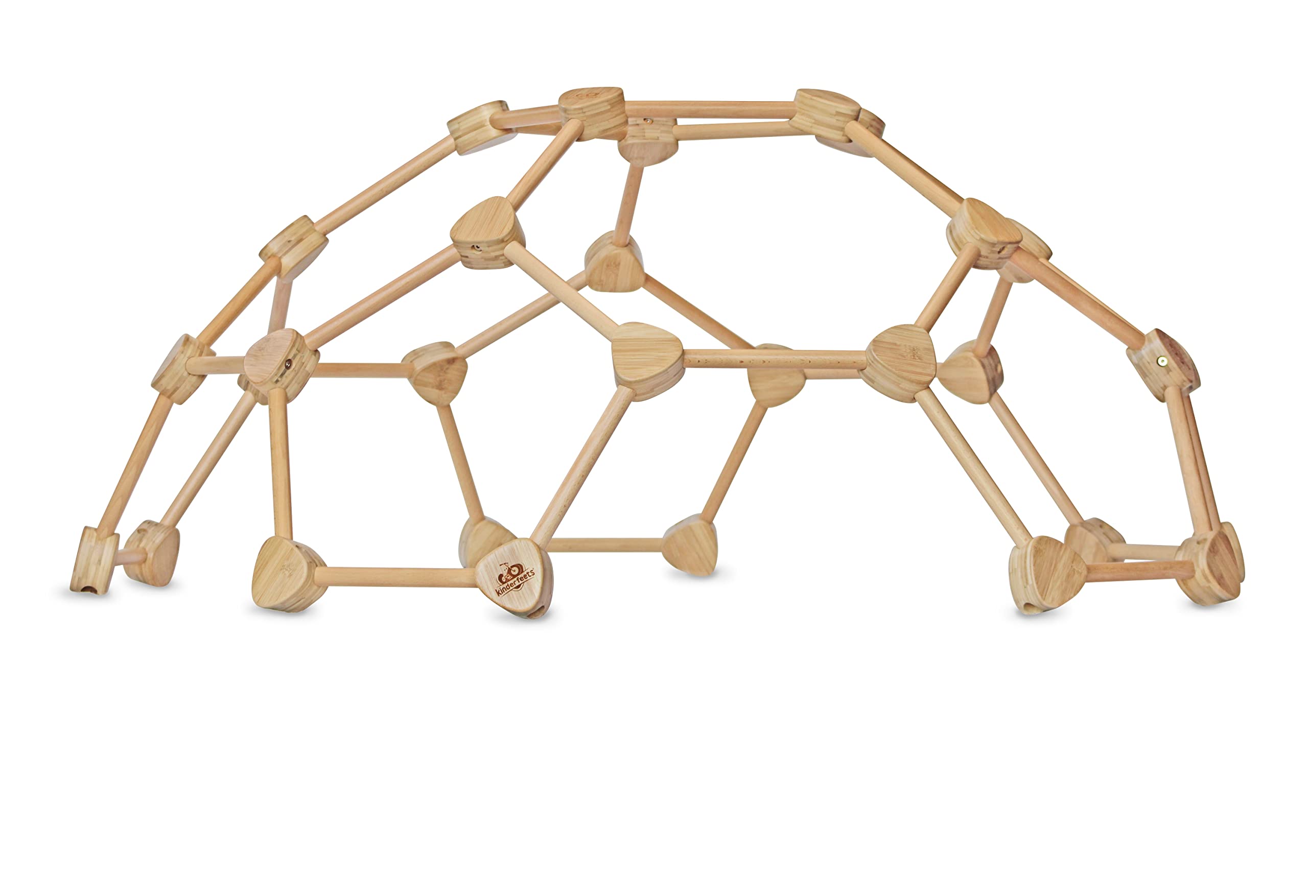 Kinderfeets Natural Wooden Kids Active Climbing Dome