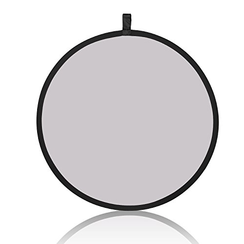 NEEWER 43 Inch/110 Centimeter Light Reflector Light Diffuser 5 in 1 Collapsible Multi Disc with Bag - Translucent, Silver, Gold, White, and Black for Studio Photography Lighting and Outdoor Lighting