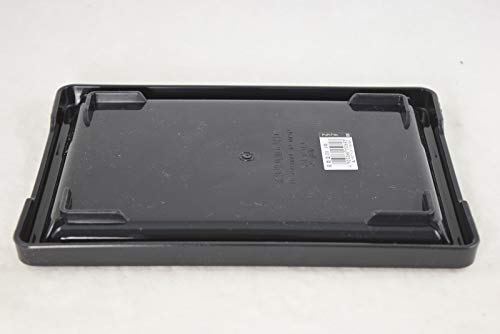 Japanese Black Plastic Humidity/Drip Tray for Bonsai Tree 8.5"x 6"x 0.75"