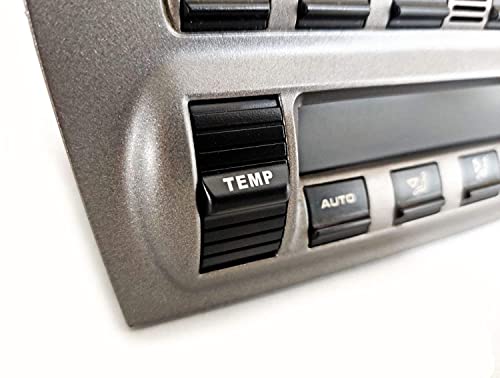 TX Racing Climate Control HVAC A/C Button Set for Porsche 997.1 Carrera 911 Targa Turbo (pre-Facelift Version)