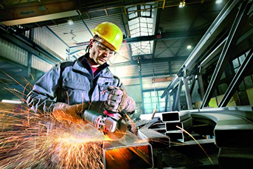 Metabo 6-Inch Angle Grinder | 13.5 Amp | 9,600 RPM | Electronics | Non-locking Paddle Switch | WEP 15-150 Quick