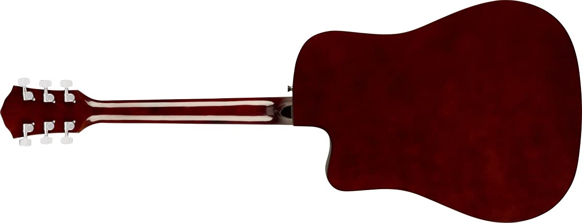Fender FA-125CE Single-Cutaway Walnut Fingerboard 6-String Natural Acoustic Guitar (Right-Handed, Natural)