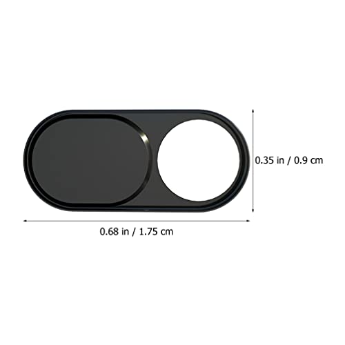 Mikikit 3pcs Camera Cover Mobile Camera Privacy Cover Notebook Camera Slider Web Camera Slide Lens Cover Star Fruit Camera Hider Home Cam Computer Aluminum Alloy Metal Office