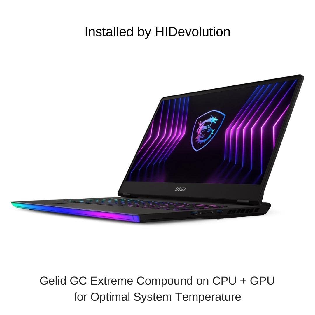 HIDevolution MSI Raider GE67HX 12UGS 15.6" OLED QHD 240Hz, 1.5 GHz i7-12800HX, RTX 3070 Ti, 32 GB 4800MHz RAM, 1 TB PCIe SSD, Windows 11 Pro