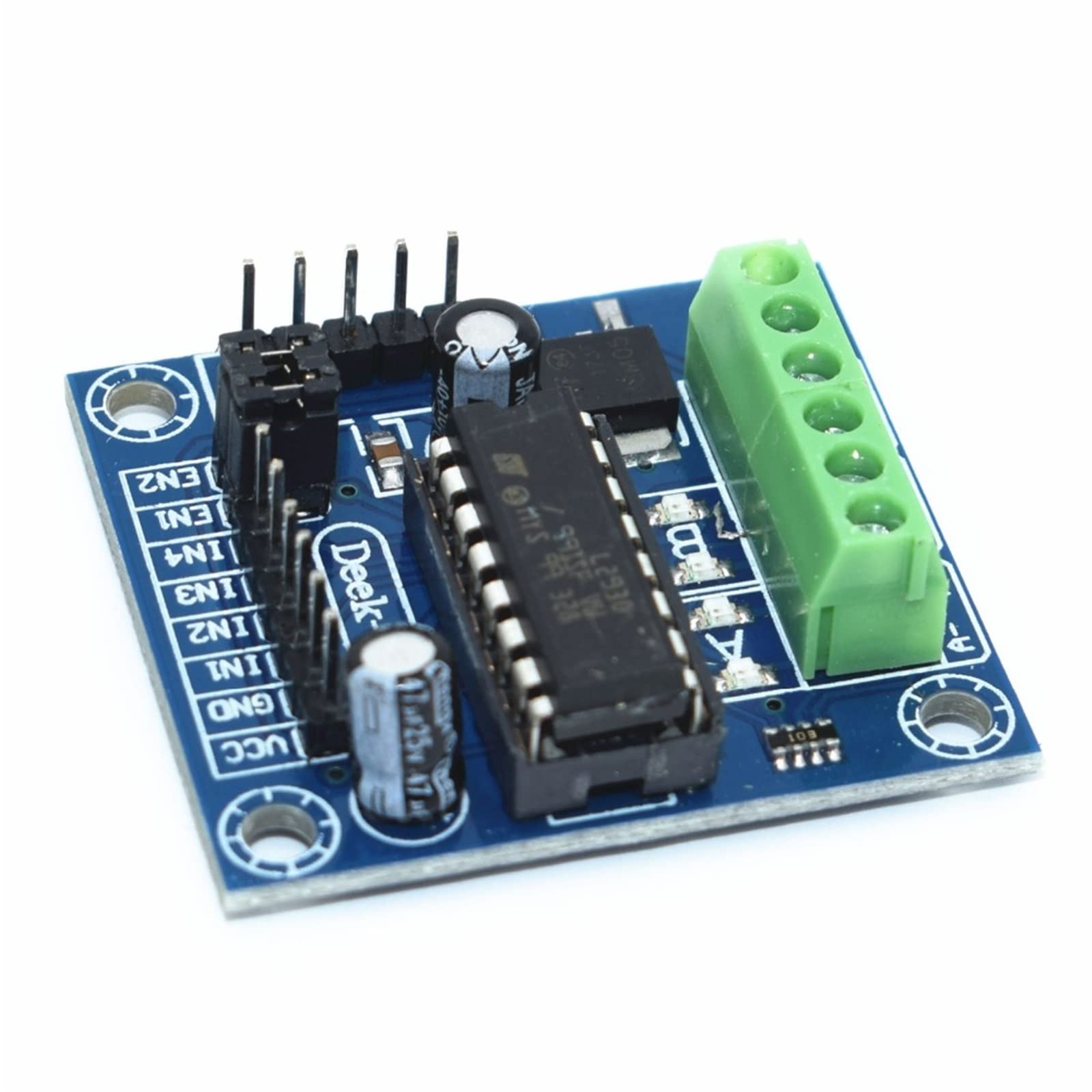 HIFASI Mini 4CH 4 Channel Motor Drive Driver Shield L293 L293D Expansion Board Module 1Pcs