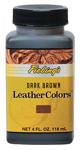 Fiebing's Leathercolors 4 oz., Dark Brown