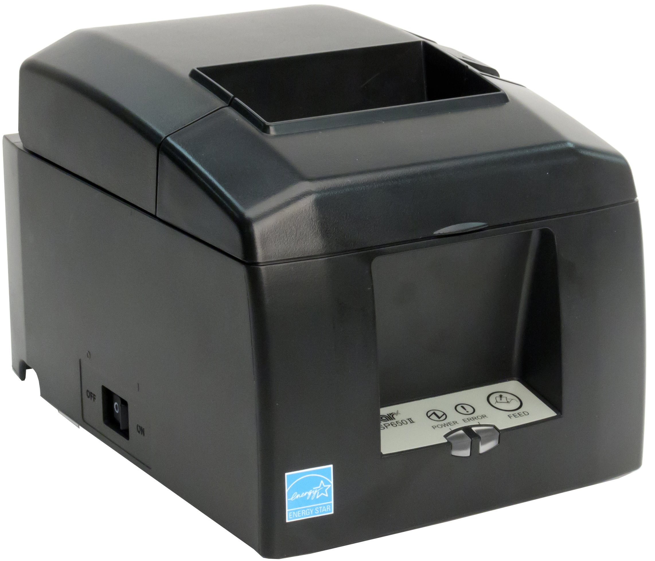 Star Micronics TSP654IIBi Bluetooth Thermal Receipt Printer for iOS, Android, and Windows with Cutter and External Power Supply - Putty