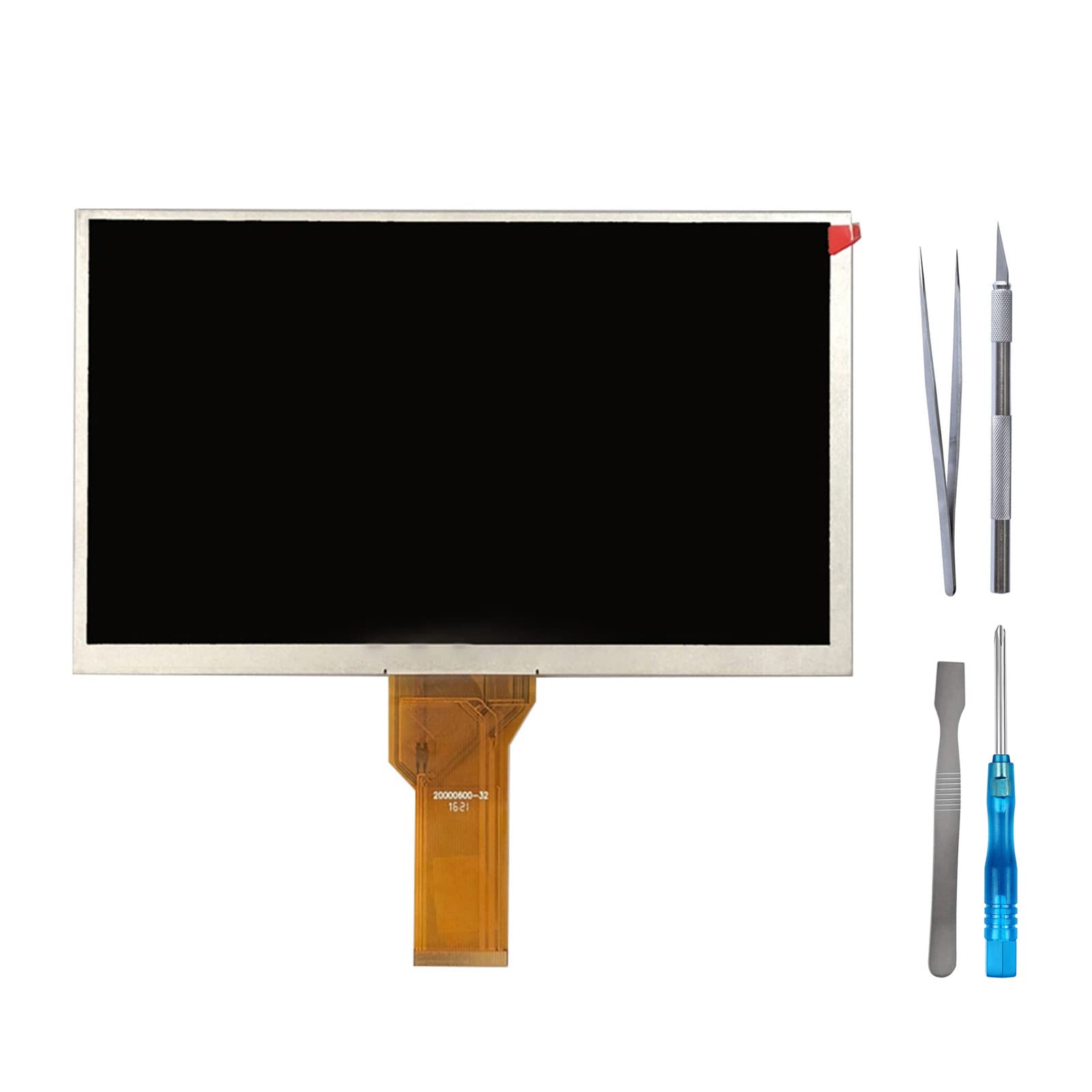JayTong LCD Display for AT090TN12 V.3 9 inch 800Ă480 LCD Screen Module Replacement with Tools