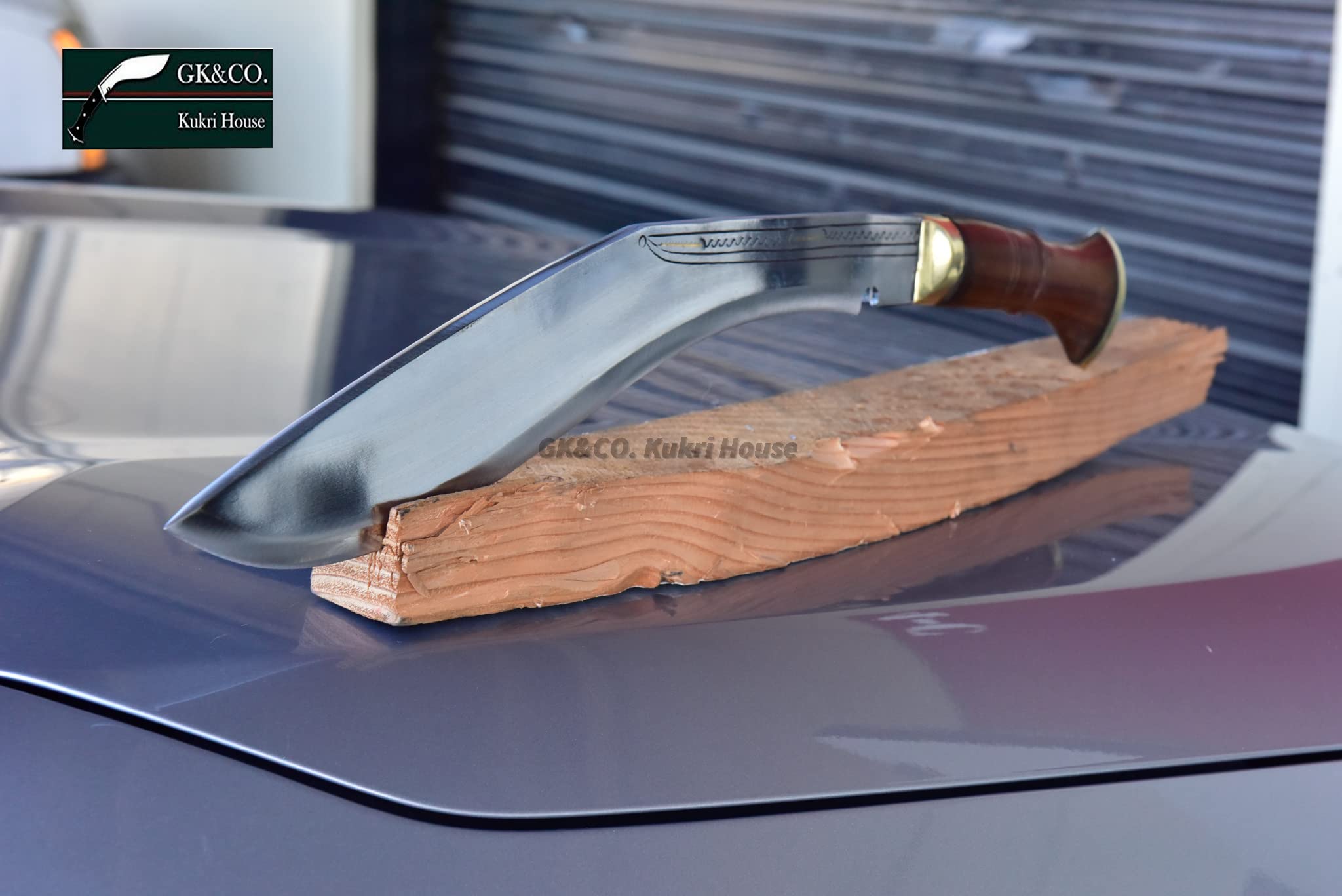 GK&CO. Kukri House Genuine -Authentic Kukri/Khukuri -16'' Bhojpure Wooden Handle Camping and Hunting knife by Gk&Co khukuri