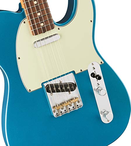 Fender Vintera 60s Modified Telecaster Electric Guitar, with 2-Year Warranty, Lake Placid Blue, Pau Ferro Fingerboard