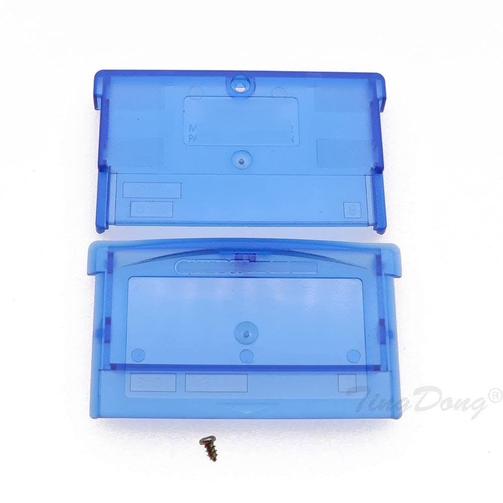 Empty Game Cartridge Shell for Gameboy Advance GBA Case Card Box for GBA GBA SP NDSL NDS GBM (Blue)