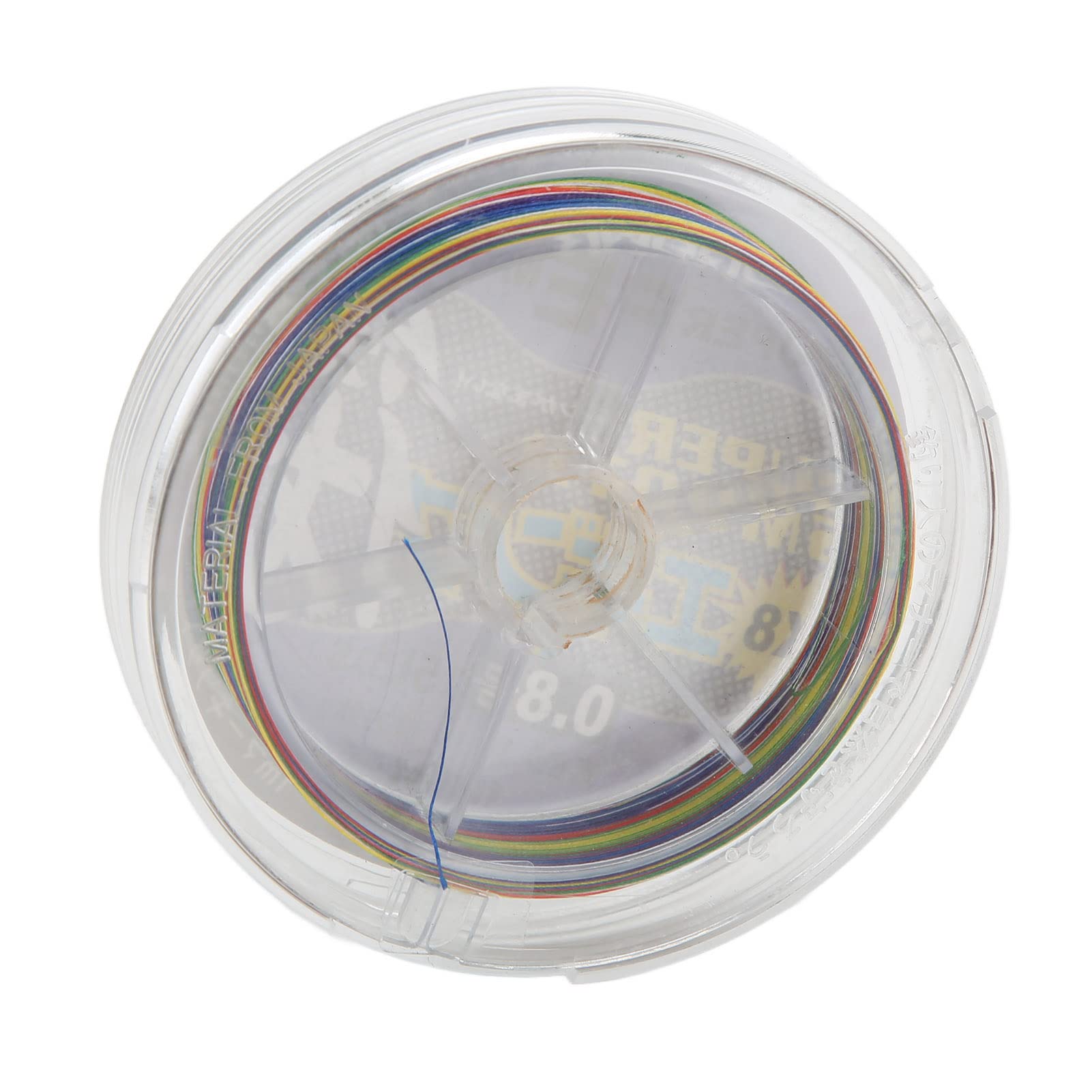 Fishing Line, PE Fishing Lines Bite Resistant Smooth 1 Meter 1 Color for Large Reservoirs(0.8)