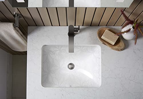 KOHLER Composed K-73167-4-CP Single Handle Single Hole Bathroom Sink Faucet with Metal Drain Assembly in Polished Chrome