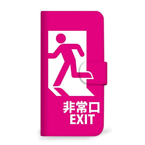 mitas Arrows Be4 Plus F-41B Folio Case with Mirror, Emergency Exit Exit, Pink (510) MIR-0211-PK/F-41B