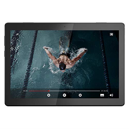 Lenovo Tab M10 HD 10.1" Tablet, Android 9.0, 32GB Storage, Quad-Core Processor, WiFi, Bluetooth, ZA4G0078US, Slate Black