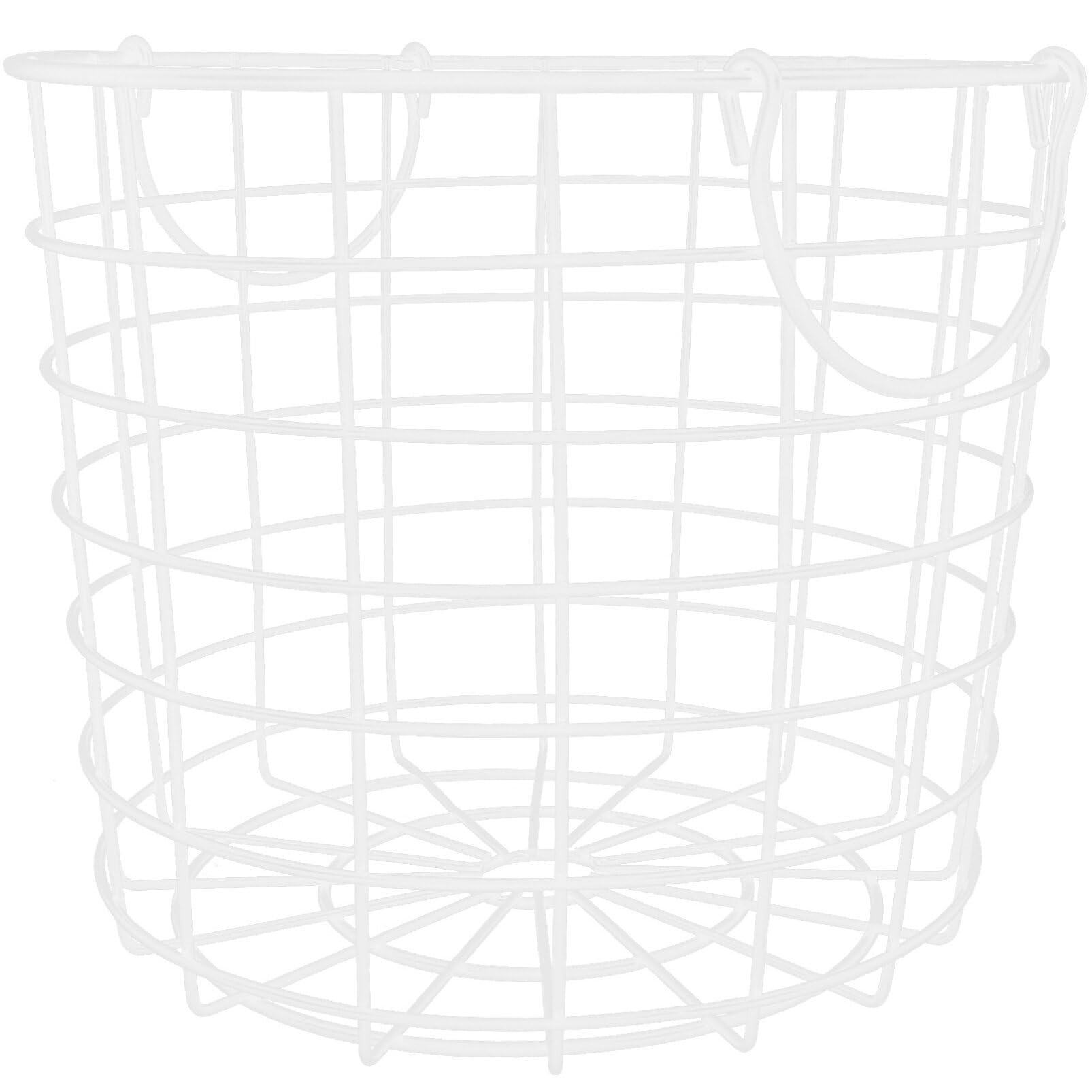 MAGICLULU Iron Wire Laundry Hamper Laundry Storage Basket With Handles Iron Storage Basket