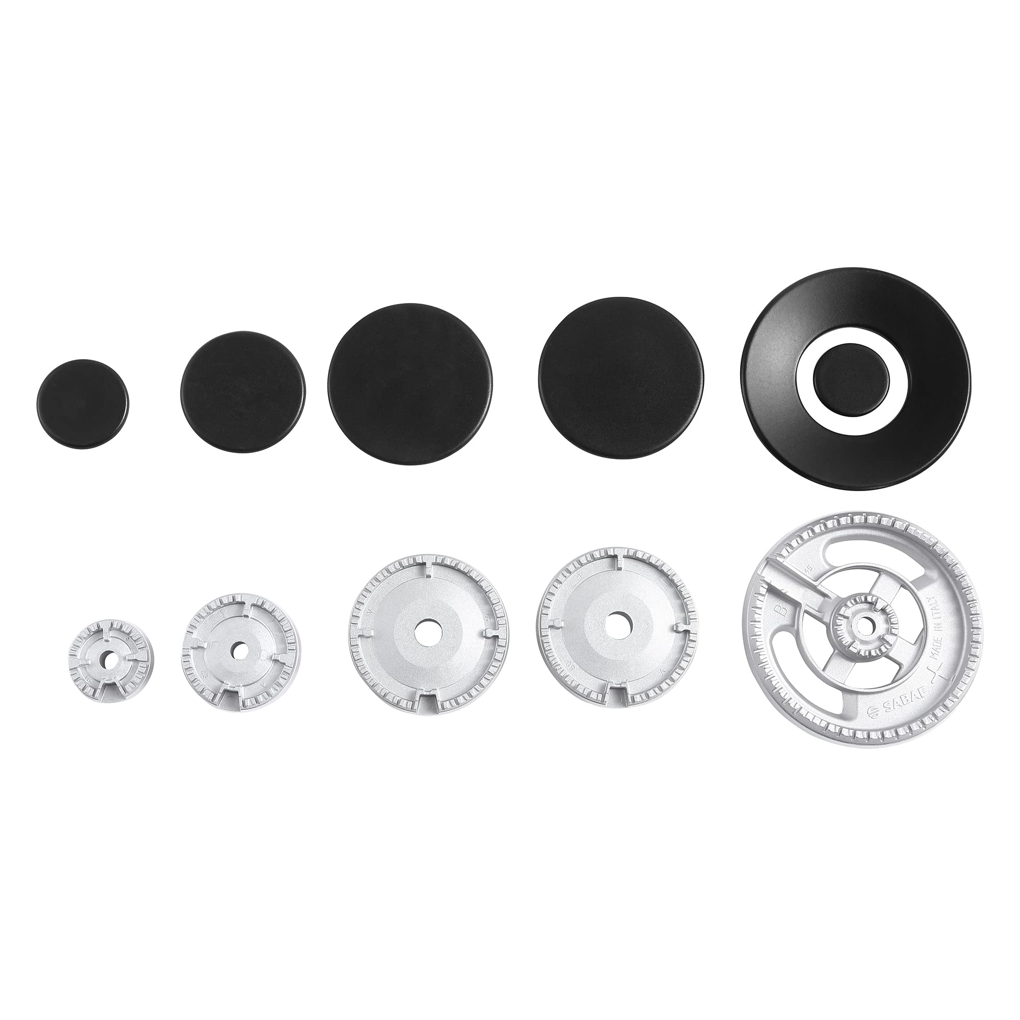 Empava 30" Built Cooktop in Stainless Steel with 5 Gas Stove Including A 18000 BTU Power Burner, 30IN, Silver