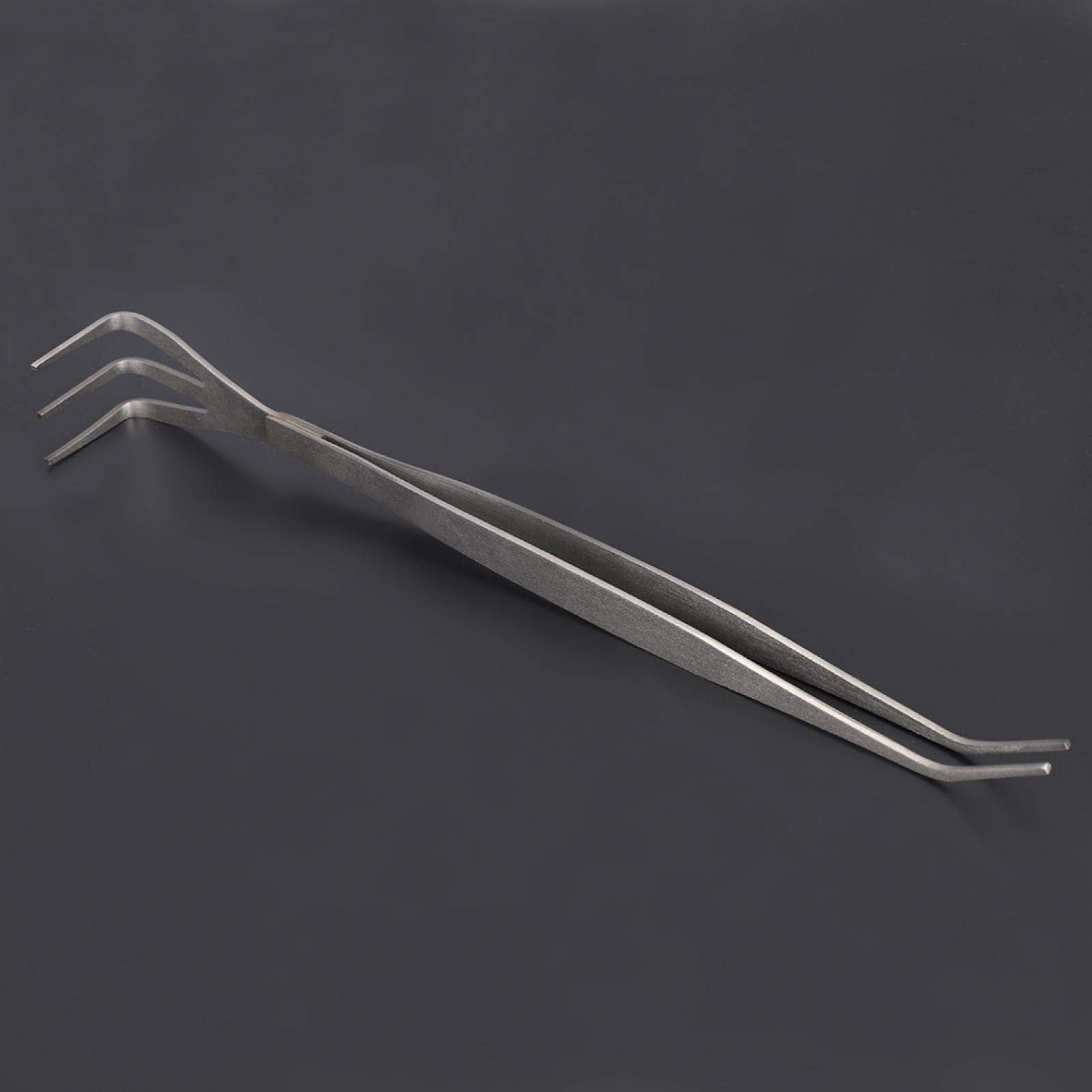 KIKYO Bonsai Root Rake + Tweezers, 2 in 1 Stainless Steel Bonsai & Gardening Tool Soil Bonsai Tree for Outdoor, default, Defult