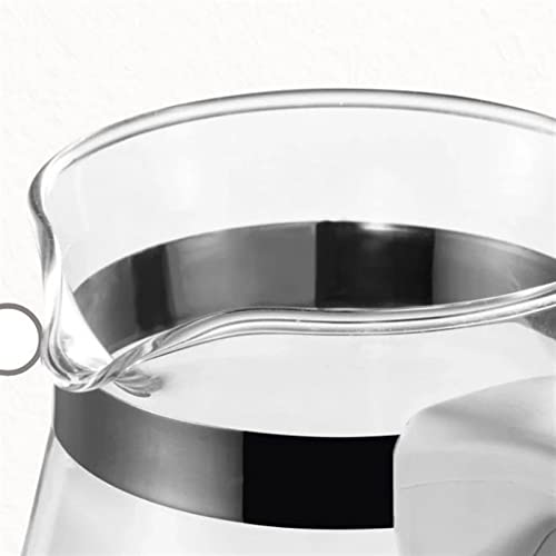MBNVBNM Coffee Pots Glass Coffee Maker Machine Portable Electric Tea Coffee Maker Espresso Maker Brewed Milk Coffee Maker