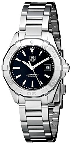 TAG Heuer Women's WAY1410.BA0920 Aquaracer Analog Display Quartz Silver Watch