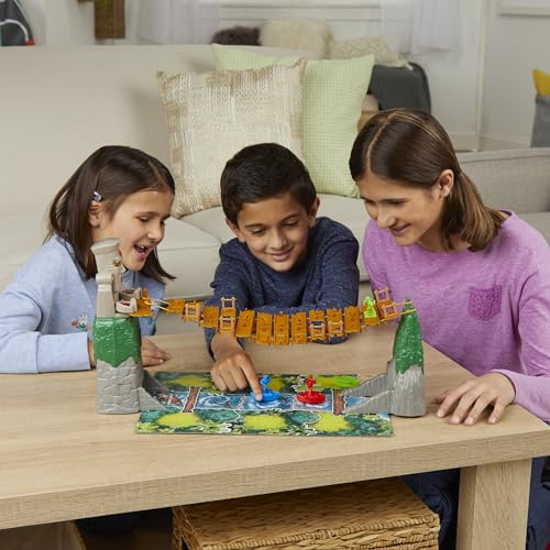 Hasbro Gaming Forbidden Bridge Game, Adventure Board Game, Fun Kids Game for Ages 7 and Up, Game for 2 to 4 Players