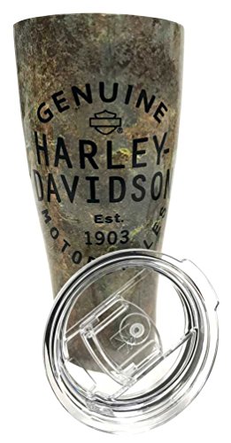 Harley-Davidson Stainless Steel Genuine H-D Refresh Beverage Cup, 17oz. 3SSH4921
